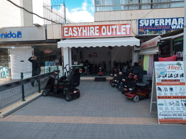 Benidorm mobility scooter hire and wheelchair rental