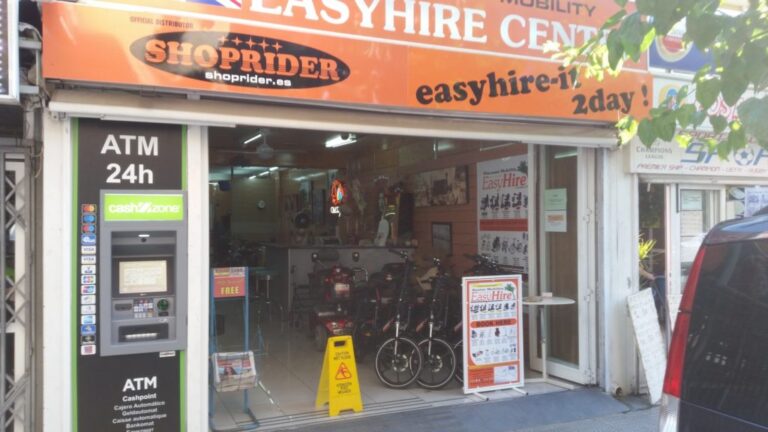 Easyhire mobility scooter hire Benidorm - Mobility scooter rental Benidorm