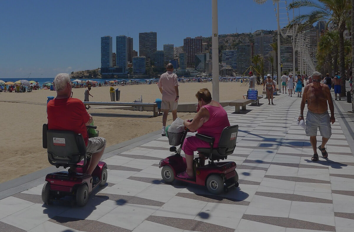 Mobility scooter hire Benidorm | EasyHire mobility scooters hire Benidorm